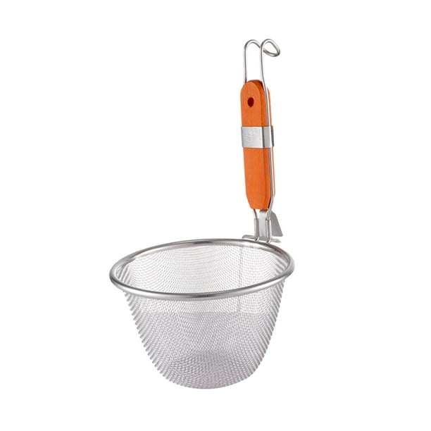 veasfak Deep Fry Basket Fine Sieve Pasta Noodle Strainer for Pasta ...