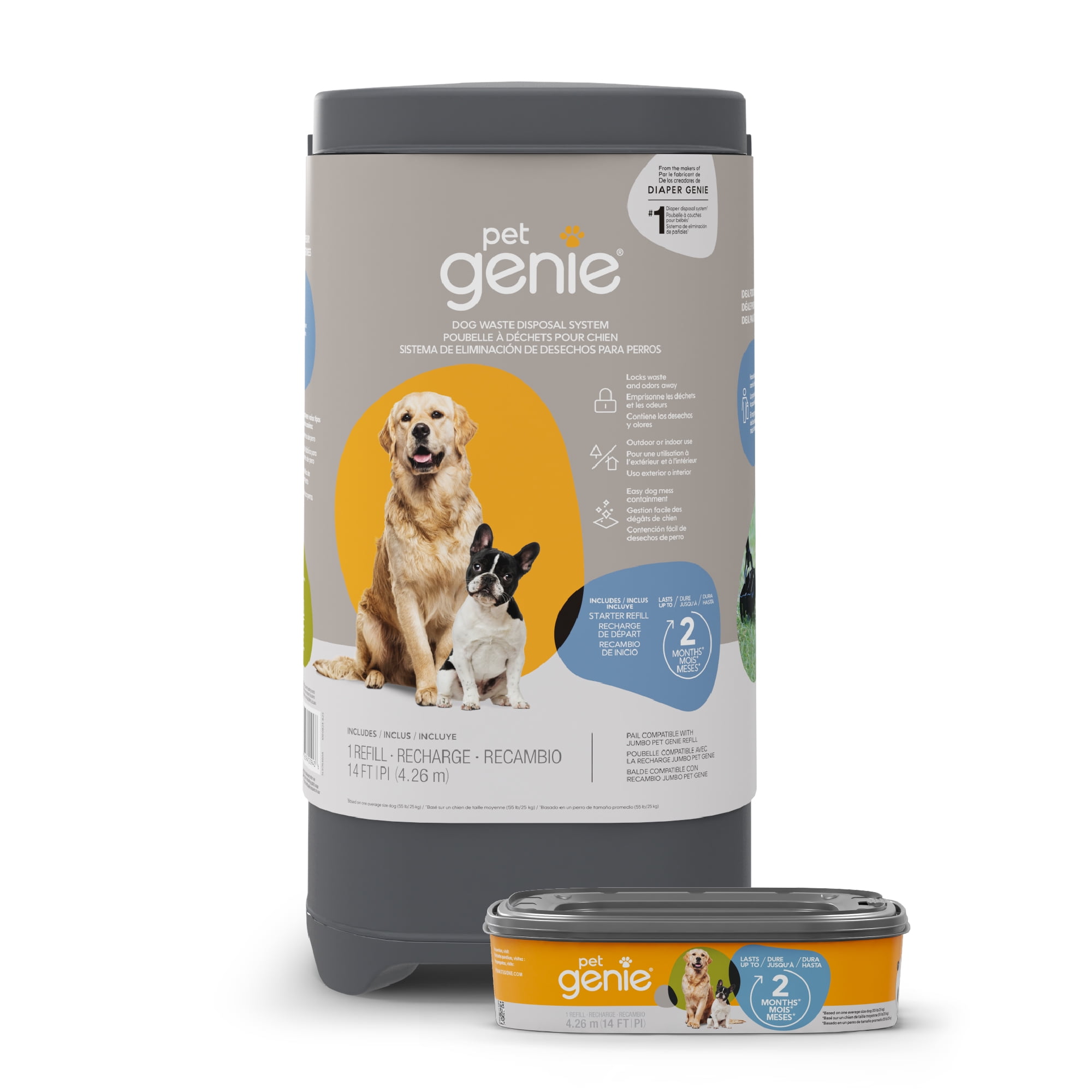 Click here for Pet Genie Dog Waste Disposal System - Starter Refi... prices