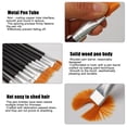 1 Set Watercolor Paint Brushes Nylon Hair Painting Brush Art Supplies ...