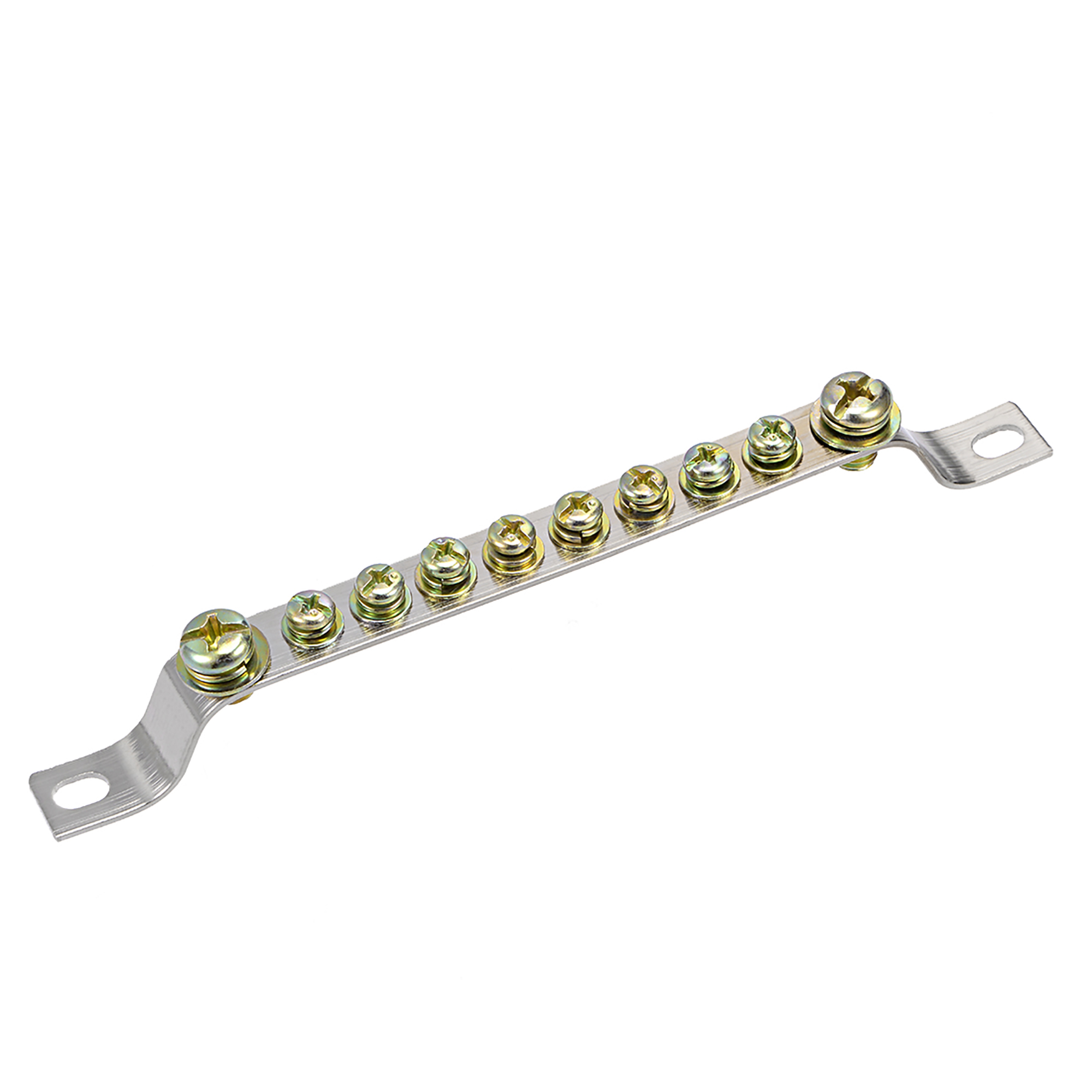 Single Row Ground Wire Copper Screw Terminal Block Connector Bridge ...