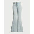 Sofia Jeans Women's Melisa Mega Flare Super High Rise Jeans, 33" Inseam ...