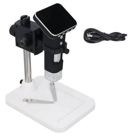 Student Microscope, Easy Assembly Digital Microscope With 3.5in Screen ...