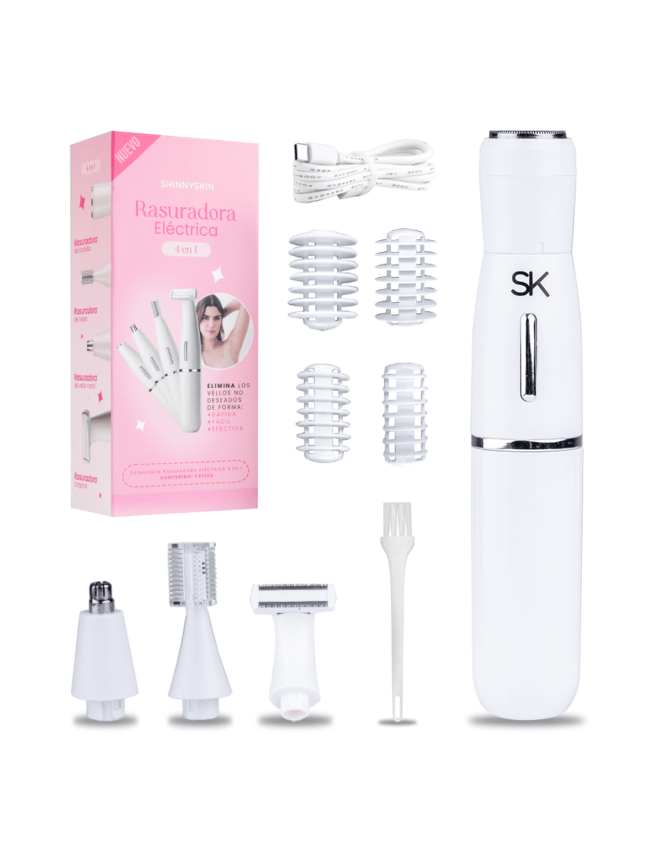 Rasuradora Eléctrica Shinnyskin 4 En 1 Rasurado Para Mujer | Walmart en ...