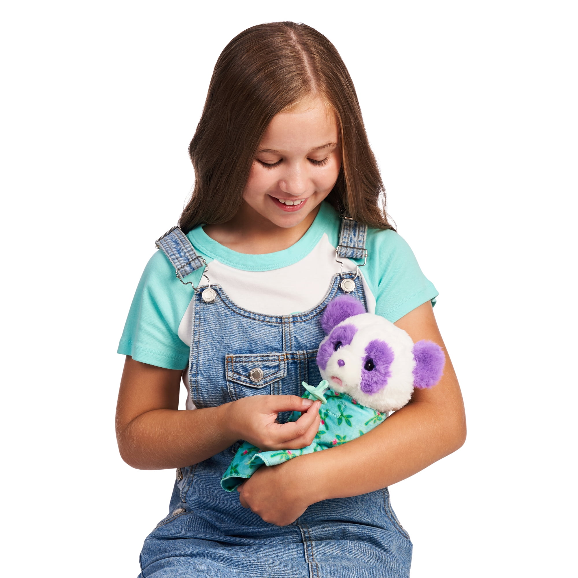Buy Little Live Pets, Cozy Dozys: Petals the Panda, Interactive Plush ...