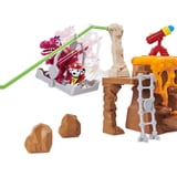 PAW Patrol, Dino Rescue Volcano Playset with Zipline and 3 Exclusive ...
