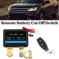 Agiufgs 12V Remote Battery Disconnect, Automatic Power Shut Off with ...