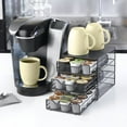 Nifty Solutions Black 3-Tier Coffee Pod Drawer - K-Cup Compatible, 54 ...