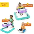 Bright Starts Little Speedster 3-in-1 Car Walker, Purple, Infant to ...