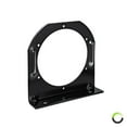 4" Round Tail Light L Shape Mounting Bracket [3mm Steel] [Reinforced ...