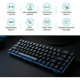 RK ROYAL KLUDGE RK68 Wireless Hot Swappable 65% Mechanical Keyboard, 68 ...