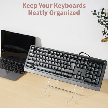 Clearance & Promo, Acrylic Keyboard Display Stand, Transparent ...
