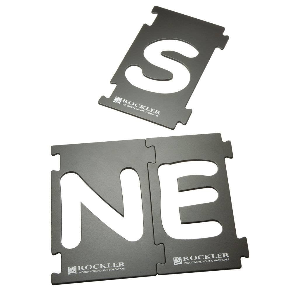 Click here for Rockler Router Letter Template Set (4 H) - Comic S... prices