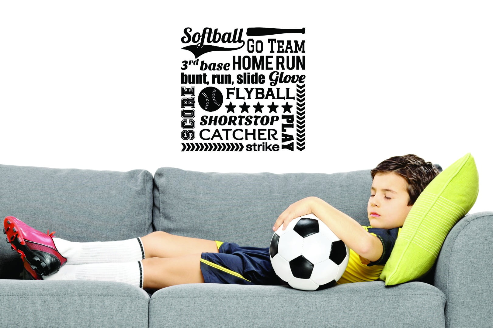 Softball Go Team 3rd Base Home Run Bunt Run Slide Score Strike Play ...