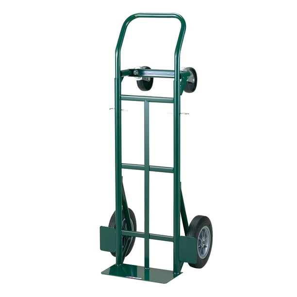 Harper Trucks Super Steel Convertible Hand Truck, 700lb Cap., Solid ...