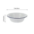 Retro Enameled Basin Thickened Soup Basin Vegetable Basin Kitchen ...