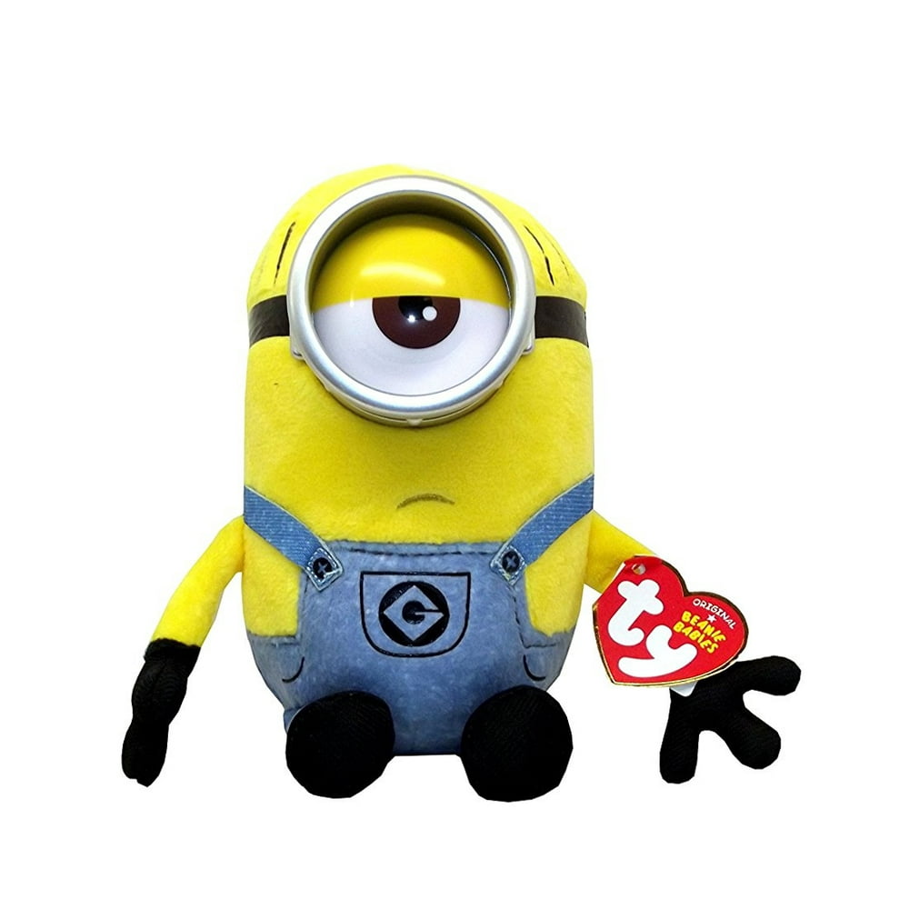 Ty Despicable Me3 Mel the Minion Plush, 7 X 3.5 inches - Walmart.com ...