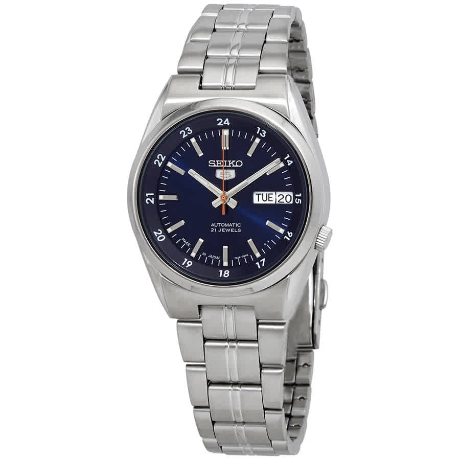 Seiko Series 5 Automatic Blue Dial Men's Watch SNK563J1 - Walmart.com