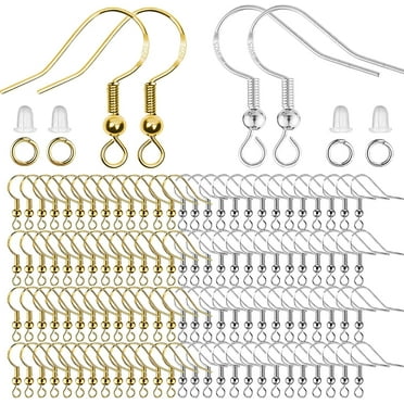 GENEMA Earring Making Supplies Kit 2418pcs Earring Repair Parts Earring ...