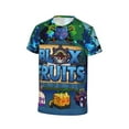 Blox Fruits Power Teenage T-Shirt Graphic Short Sleeve Shirts Tees For ...