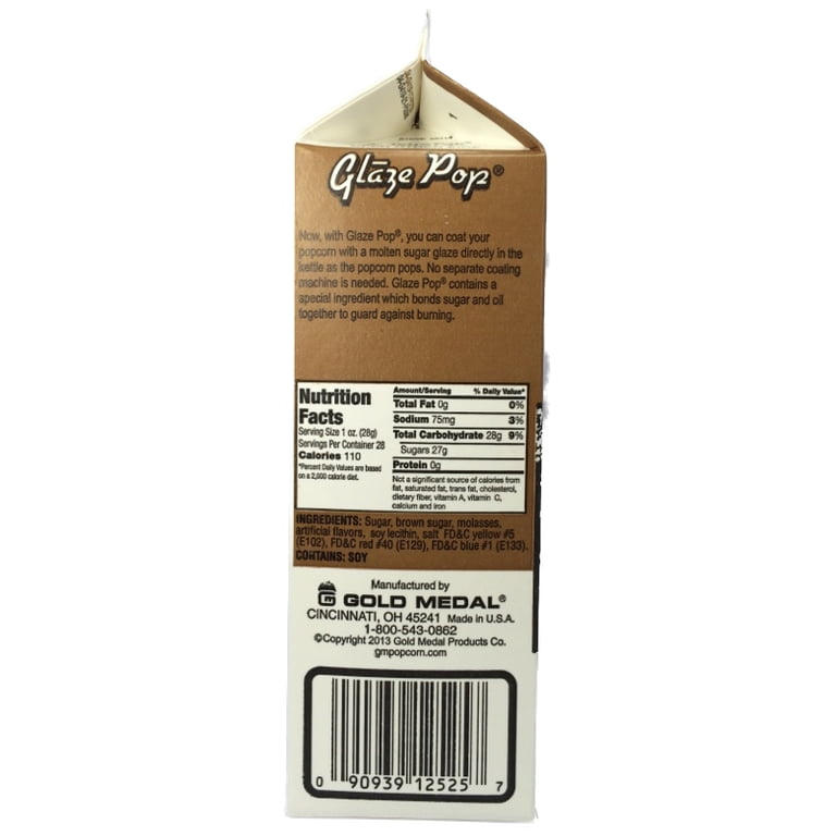 Gold Medal Popcorn Glaze