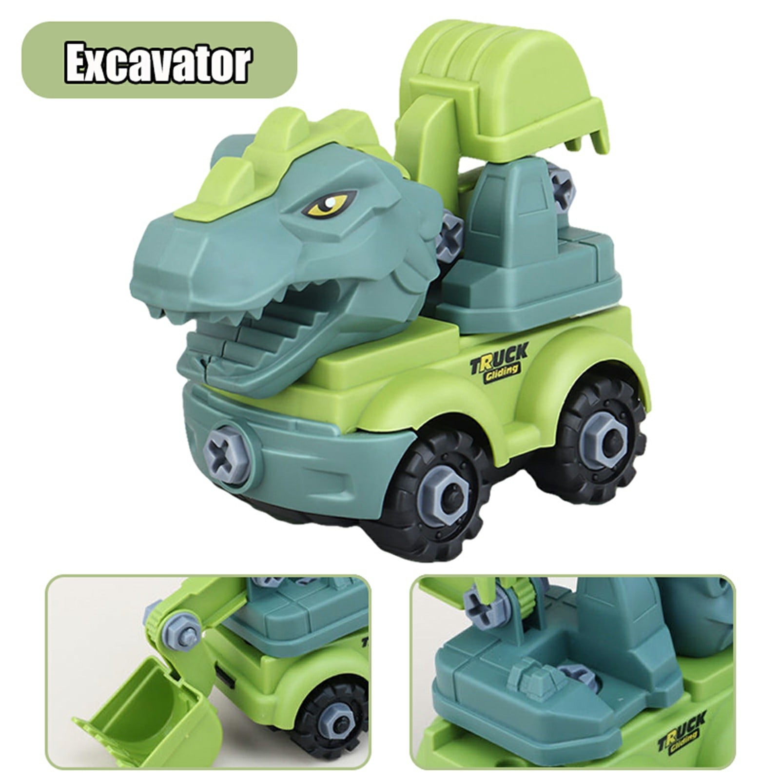 XZNGL Kids Toys Dinosaur Toy Disassembly Assembly Dinosaur Toy Set ...