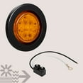 2.5" Round 10 LED Clearance Light [2 in 1 Reflector] [Polycarbonate ...