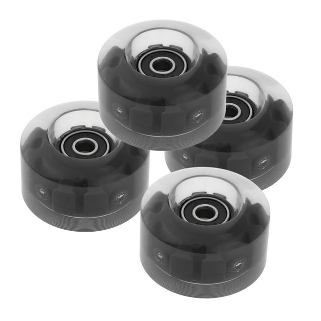 Roller Skate Wheels Luminous , with Bearings Installed - Outdoor Roller ...