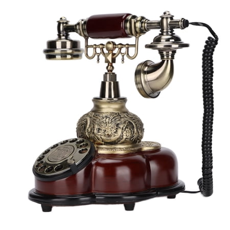Dial Phone, Elegant Simple Clear Accurate Vintage Telephone For Office ...
