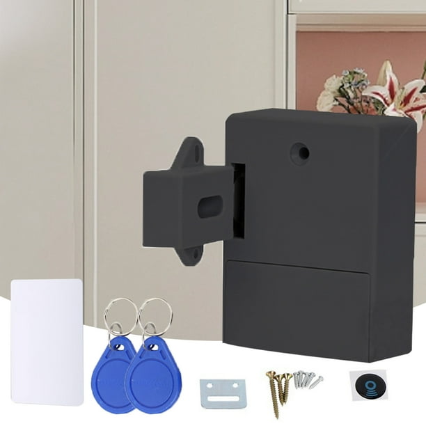 Peggybuy Electronic Cabinet Lock RFID Electronic Cabinet Lock with 2 ...
