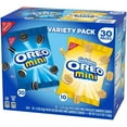 OREO Mini Sandwich Cookies Variety Pack, 30 ct, 1.5 oz, Individual ...