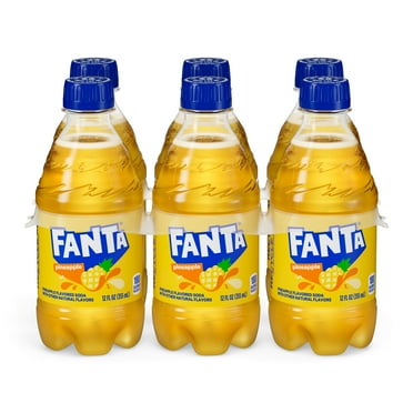 Fanta Peach Soda 12 Oz Cans, Pack of 12 - Refreshing Summer Drink ...