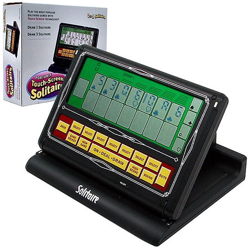 Trademark Poker 2-in-1 Touch Screen Portable Video Solitaire - Walmart.com