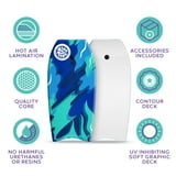 Bloo Tide 36 in Bodyboard - Teal/Light Blue/Dark Blue - Walmart.com