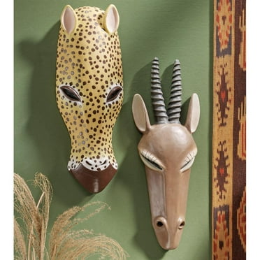Design Toscano Tribal-Style Giraffe Mask - Walmart.com
