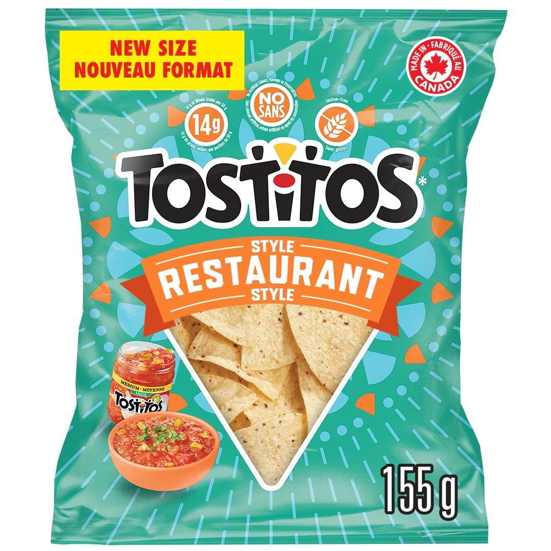 Click here for Tostitos Restaurant Style Tortilla Chips 155g prices