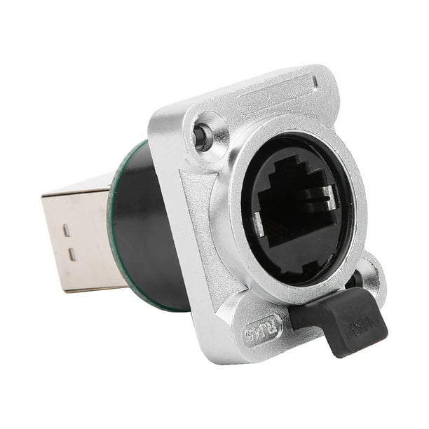 RJ45 Aviation Connector 24-26AWG TIA/EIA568B Standards Right Angle ...