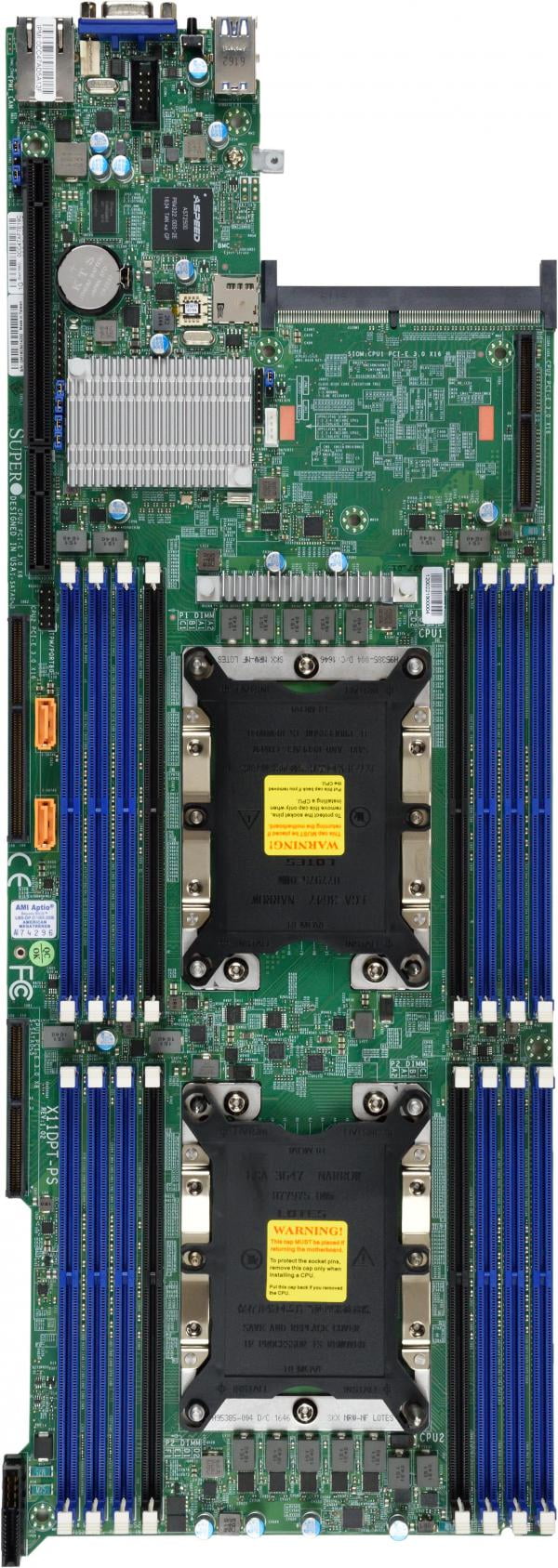 Supermicro X11DPT-PS Motherboard X11 Twin Pro with SIOM, 16 DIMM, RoHS ...