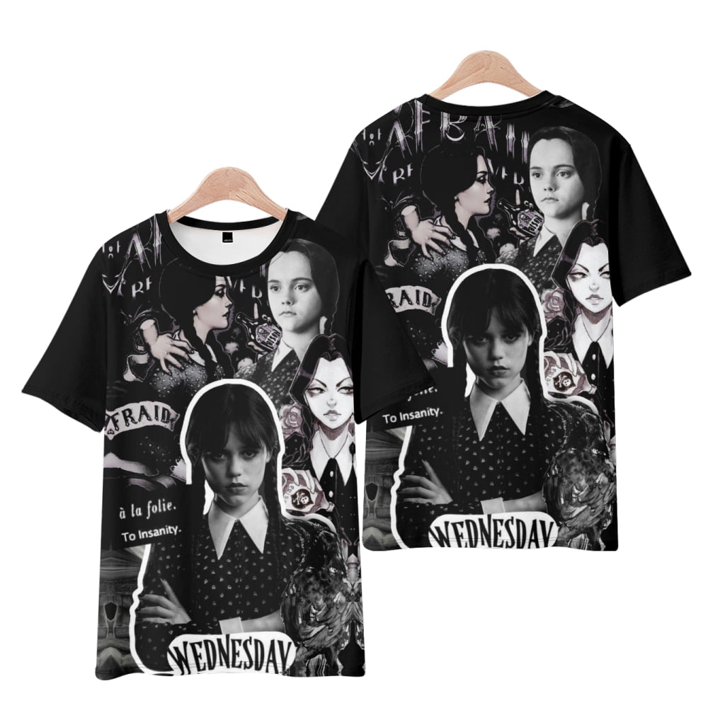 new Wednesday Addams Short Sleeve - Walmart.com