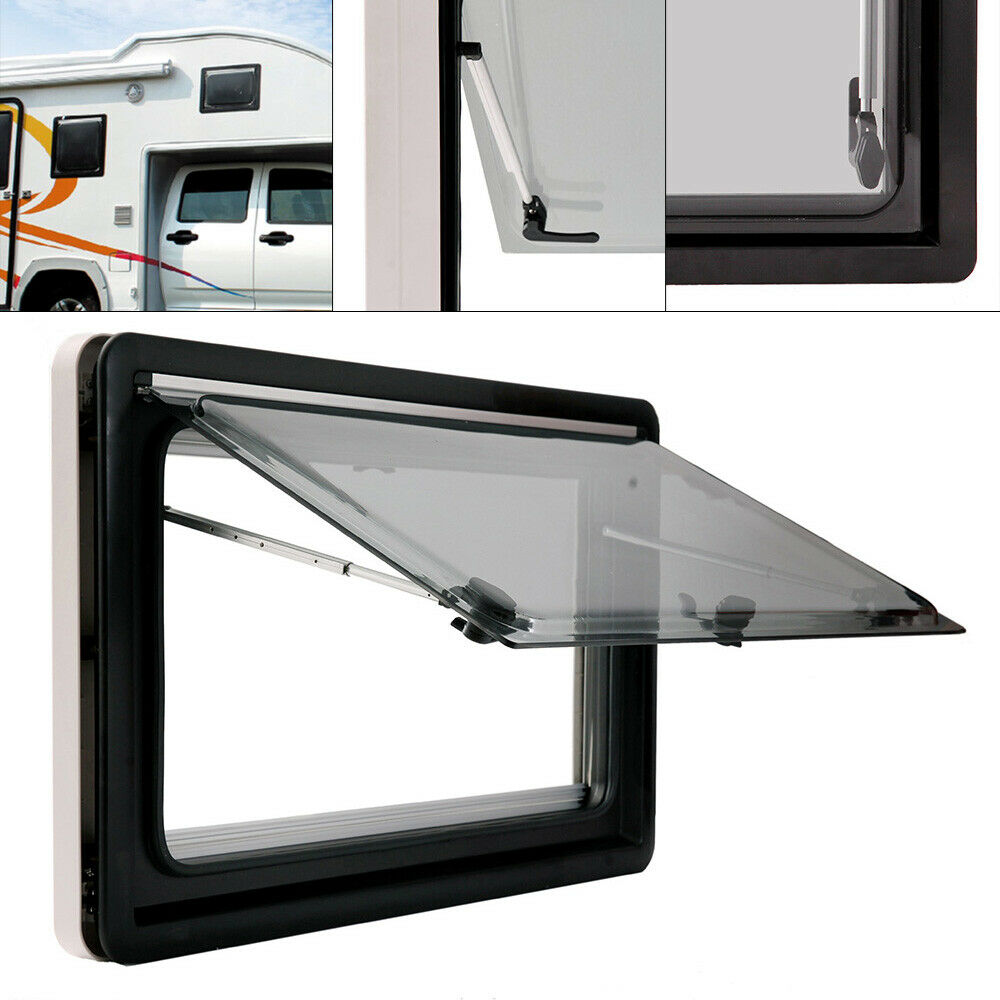 CNCEST 350mm x 280mm MG16RW Camper RV Caravan Top Hinged Window ...