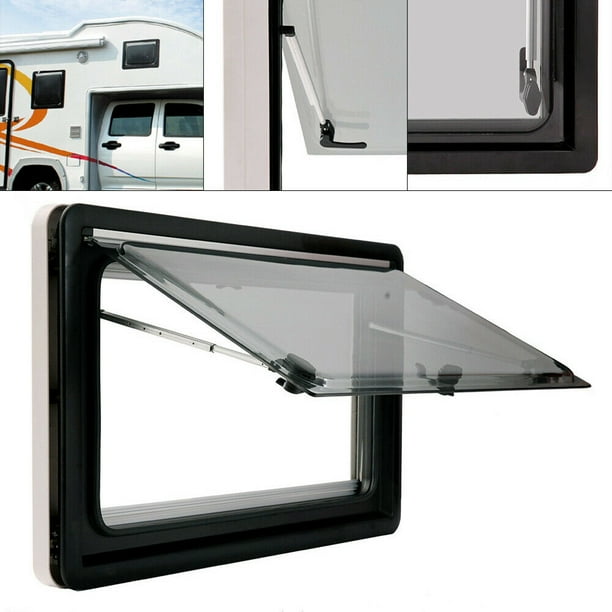 CNCEST 350mm x 280mm MG16RW Camper RV Caravan Top Hinged Window ...