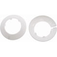 2" Water Pipe Flange Cover 4 Pcs Snap Type Round Escutcheon Plate for ...