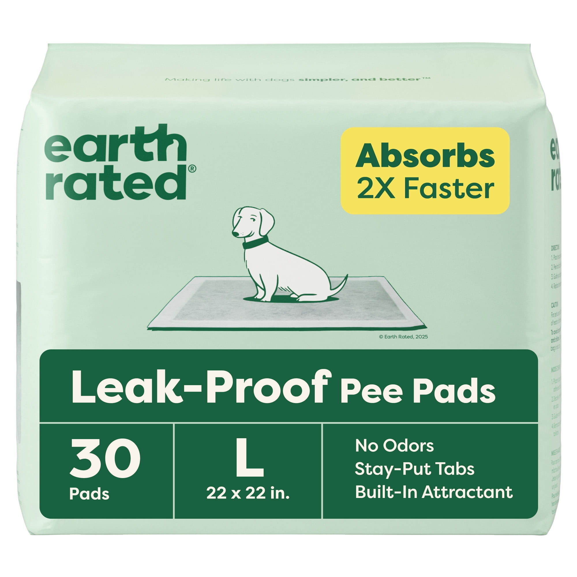 Click here for Earth Rated Leak-Proof Pee Pads For Dogs And Puppi... prices