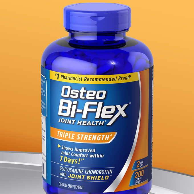 Osteo Bi-Flex Triple Strength, 200 Tablets - Walmart.com