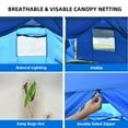 10' x 20' Outdoor Canopy Tent, Pop Up Outdoor Canopies & Shelters with ...