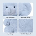 Tiny Series Plush Toy Set, Cute Fluffy Elephant & Rabbit Stuffed ...