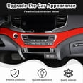 TINKI Center Console Dashboard Panel Strip Trim for Honda Pilot 2016 ...