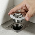 1 Pc Bathroom Sink Strainer, 1.97" Stainless Steel Drain Hair Catcher ...