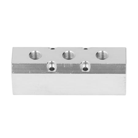 Pneumatic Block, Pure Aluminium Air Manifold For Distribution | Walmart ...