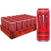 (24 Cans) Monster Ultra Red, Sugar Free Energy Drink, 16 fl oz ...
