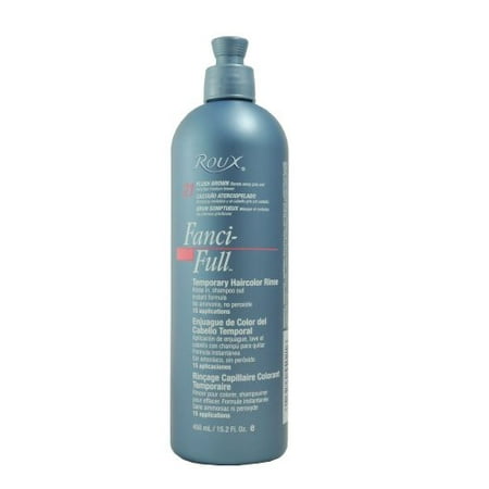 Roux Fanci-full Rinse Temporary Hair Color Plush Brown 15 Oz | Walmart ...